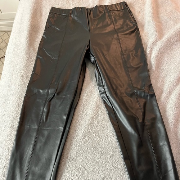She + Sky | Pants & Jumpsuits | Faux Leather Pants | Poshmark